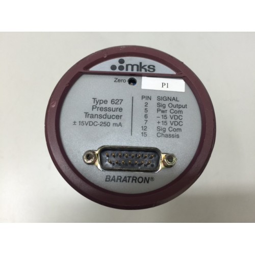 MKS 627A01TBC 1Torr Baratron Gauge